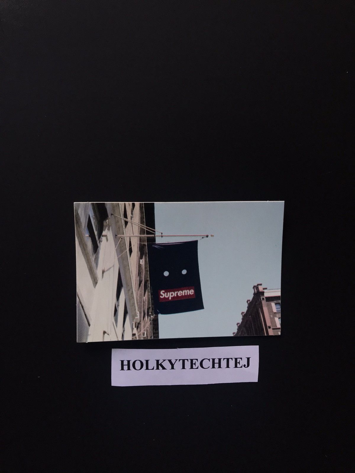 Supreme Supreme Banner Sticker | Grailed