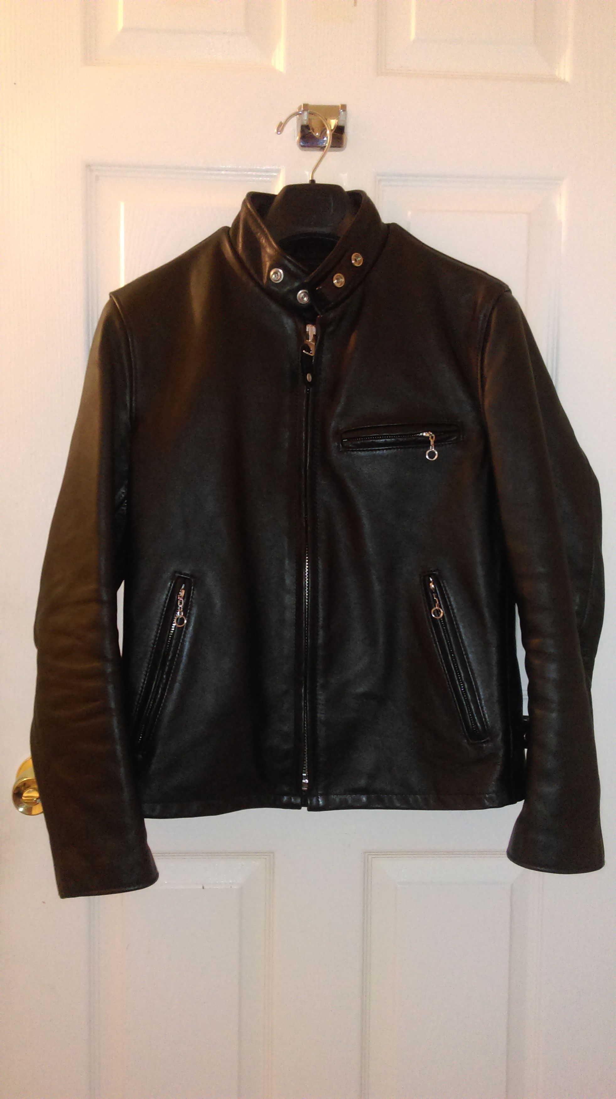 Schott Schott 641 Single Rider Steerhide Leather Motorcycle Jacket | Grailed