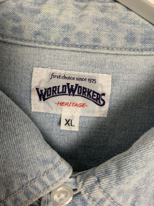 Big John Denim Work Shirt | Grailed