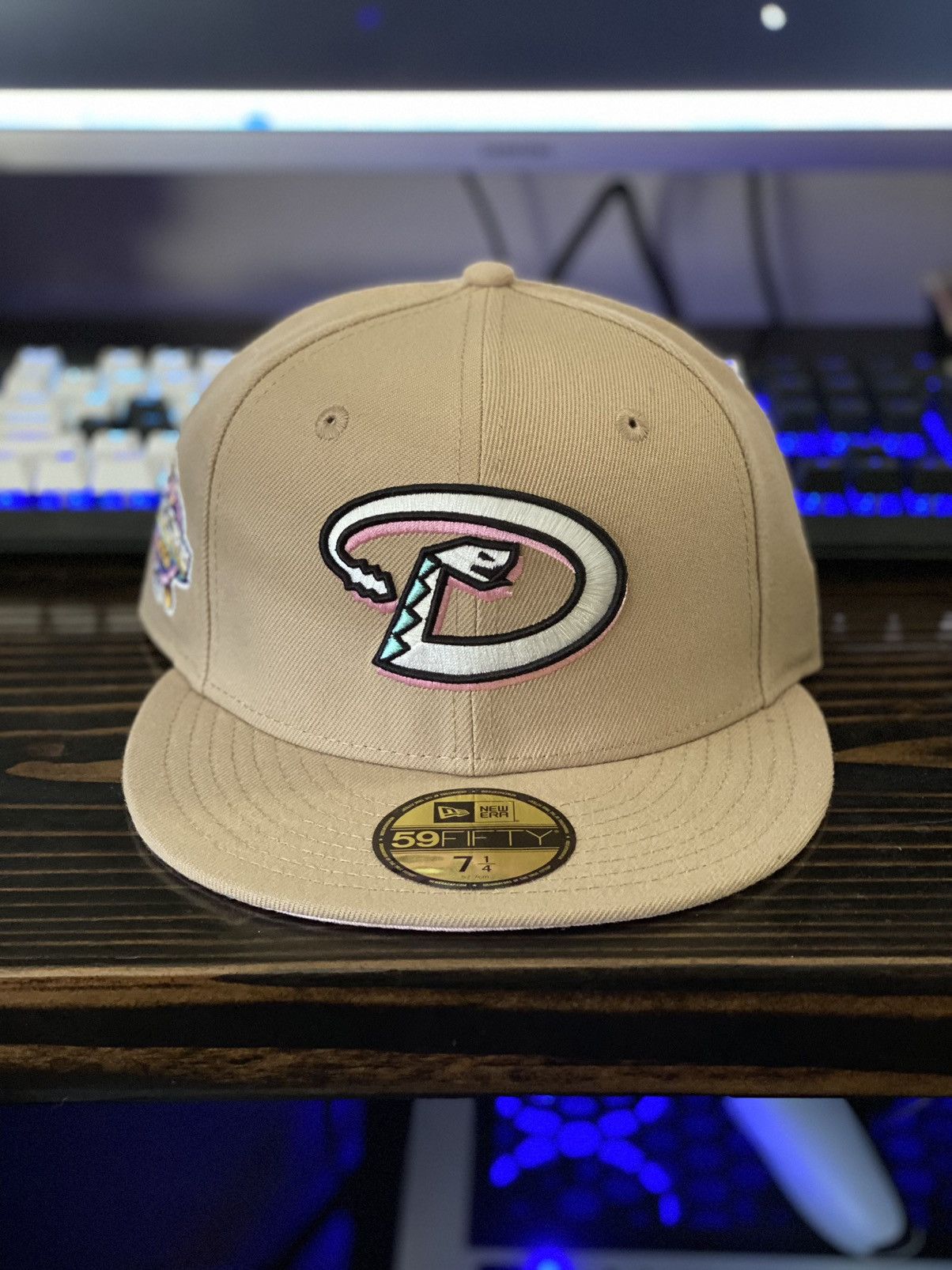 New Era Hat club Exclusive Sandstorm Diamondbacks Pink UV 7 1/4 | Grailed