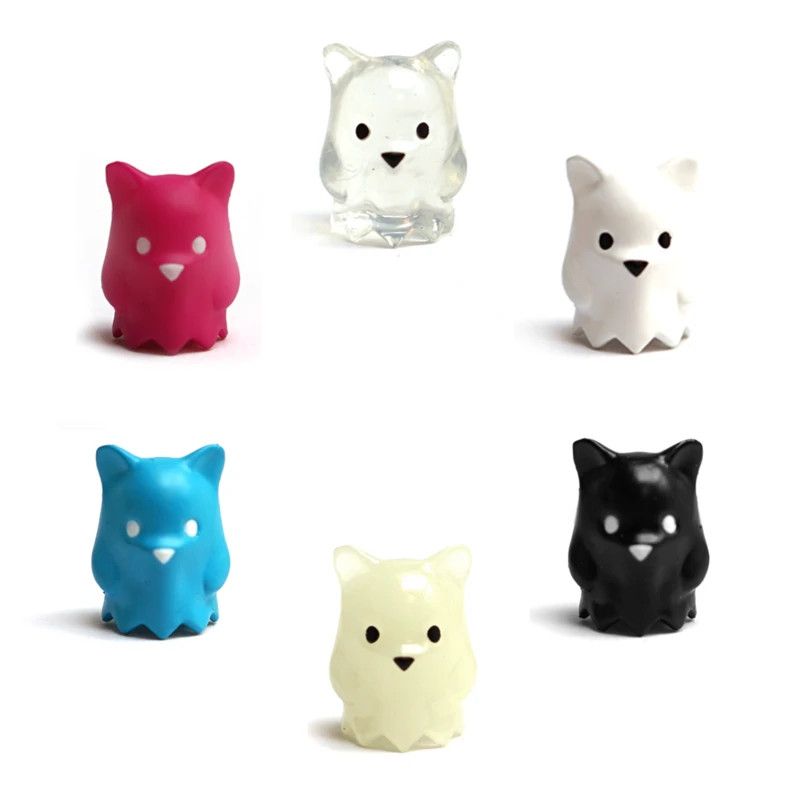 Art Luke Chue Munky King Mini Ghost Bear Set of 5 | Grailed