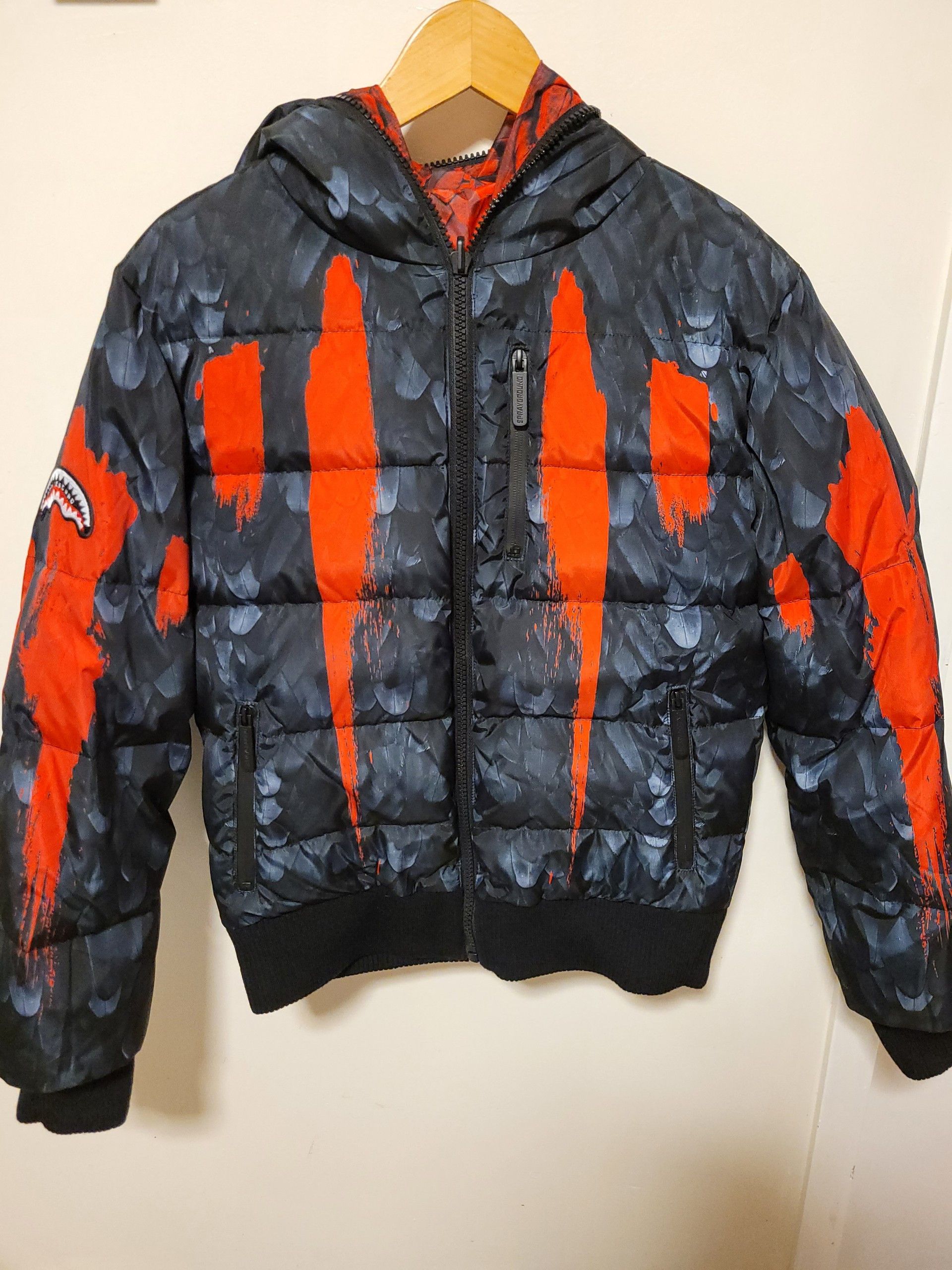 Sprayground sprayground reversible jacket | Grailed