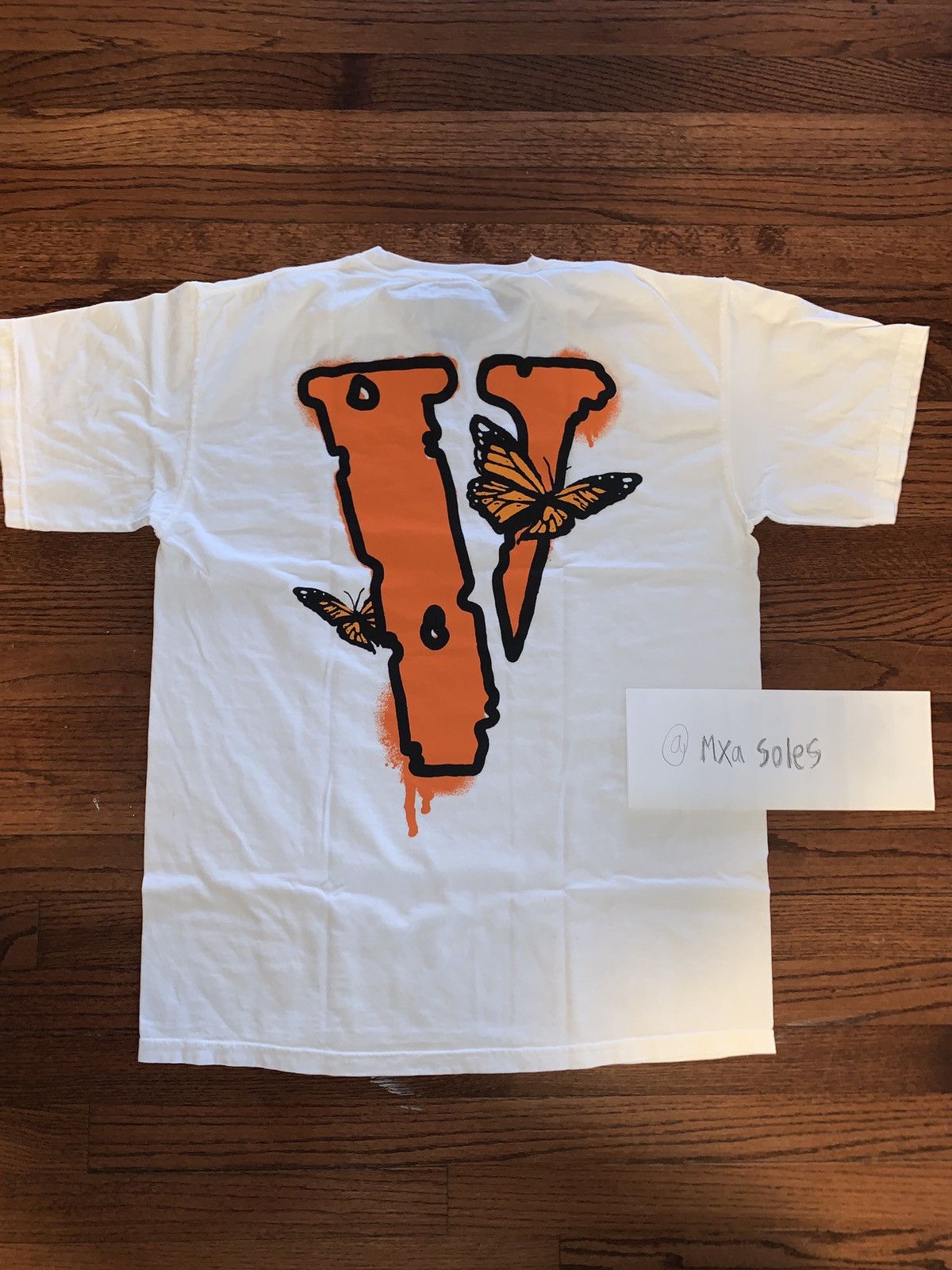 Vlone Juice Wrld x VLONE Butterfly Tee | Grailed