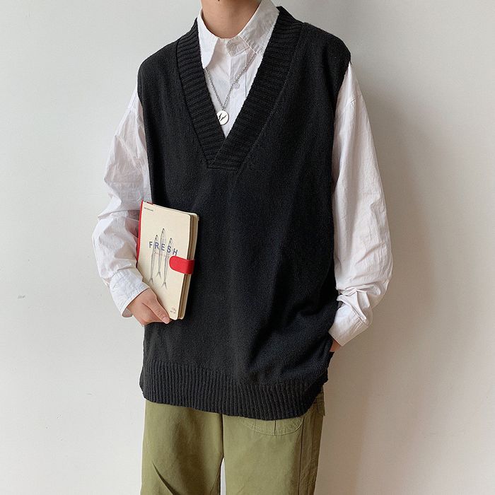 Vintage Japanese trendy sweater vest | Grailed