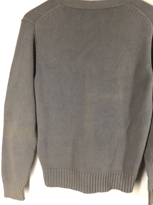 Playboy Grey Playboy Cardigan Hand Knited | Grailed