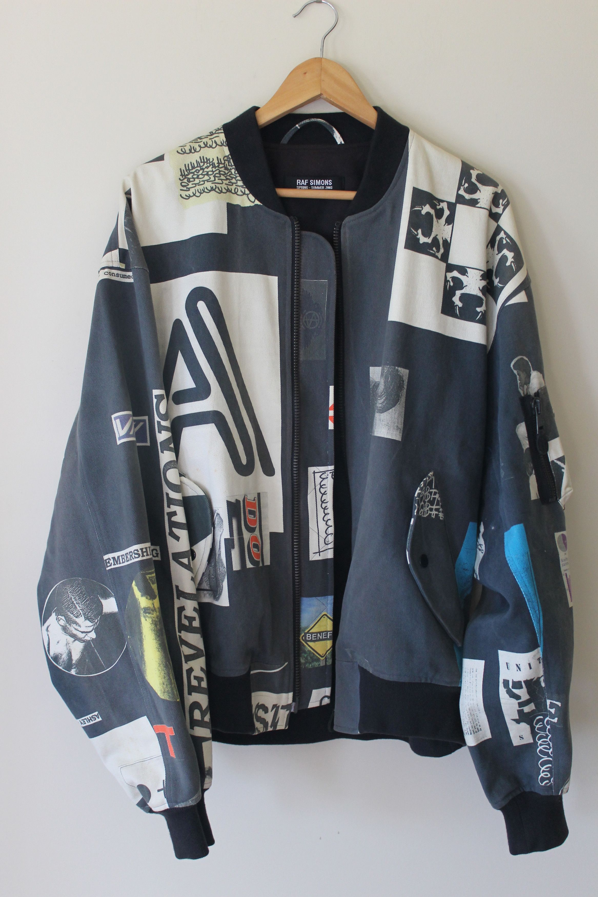 Raf Simons SS03 'Consumed' Bomber | Grailed