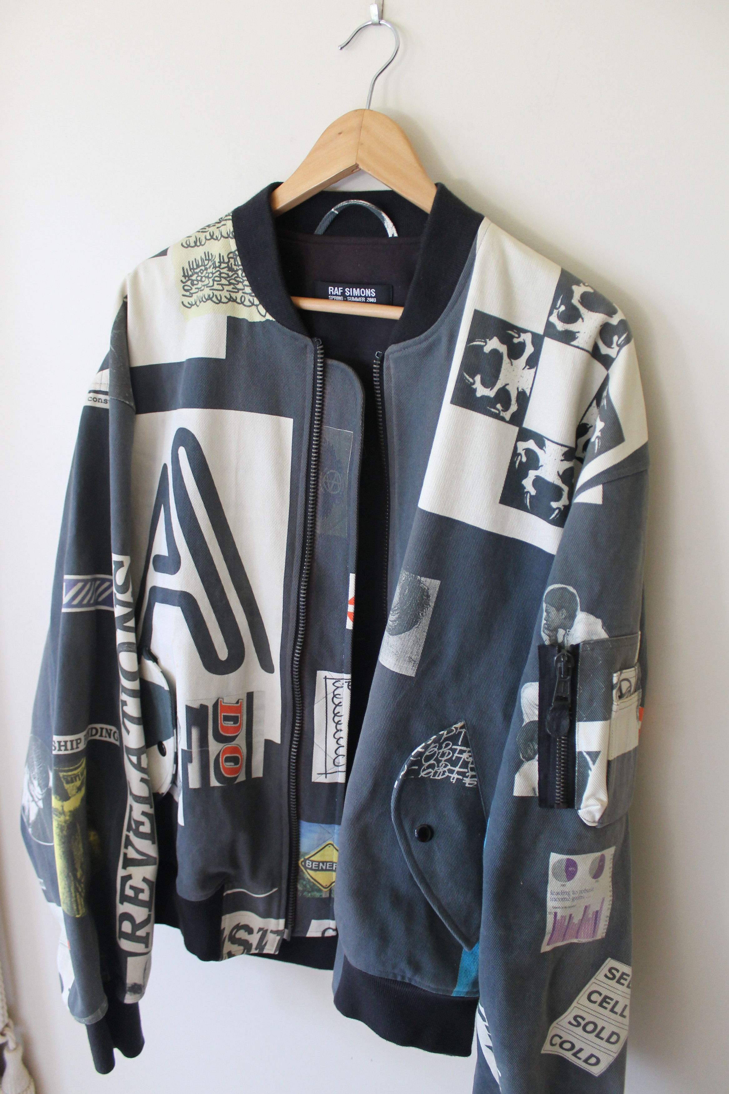Raf Simons SS03 'Consumed' Bomber | Grailed