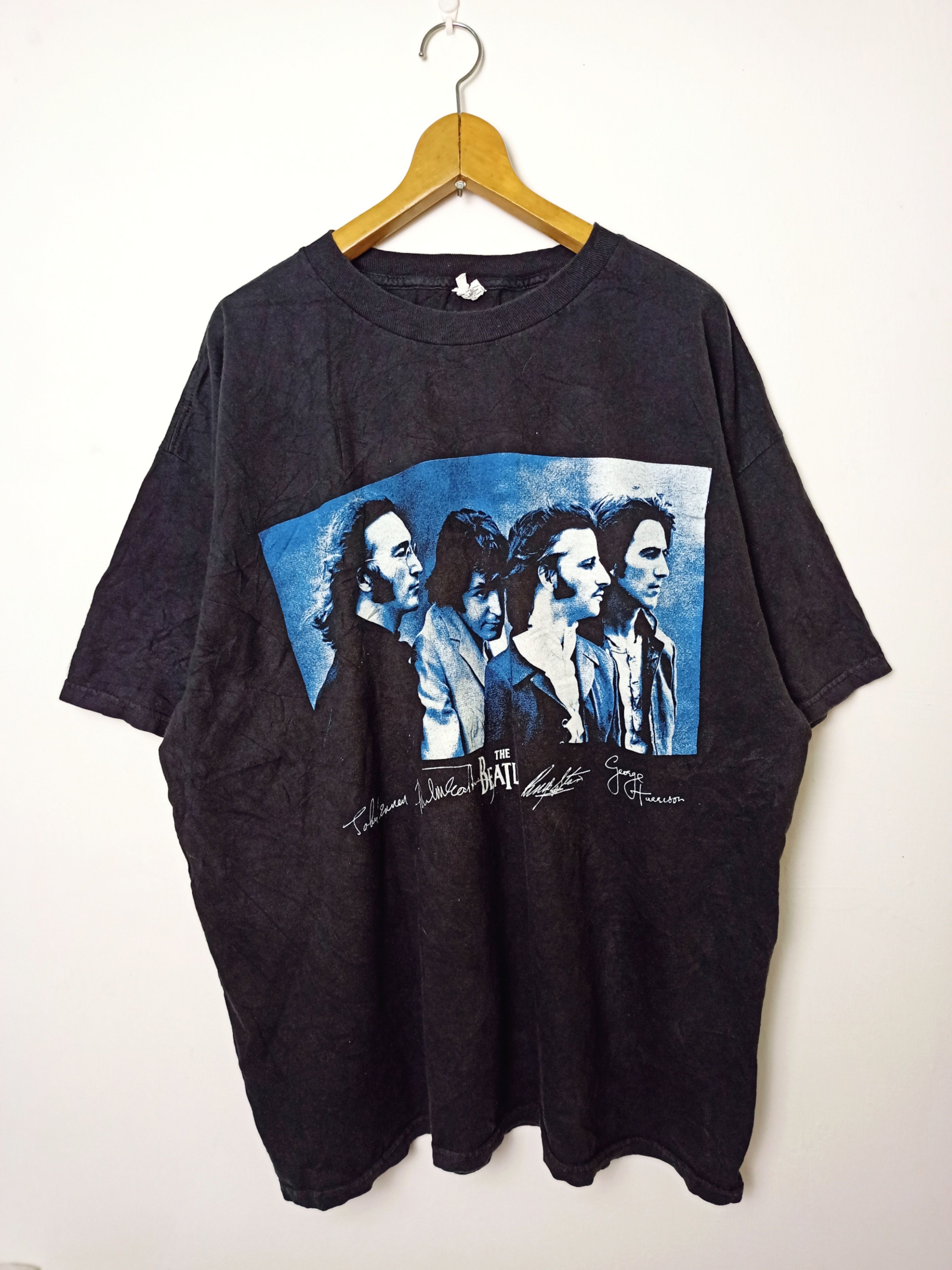 Band Tees × Vintage Vintage Y2k The Beatles's Band Line Up with ...