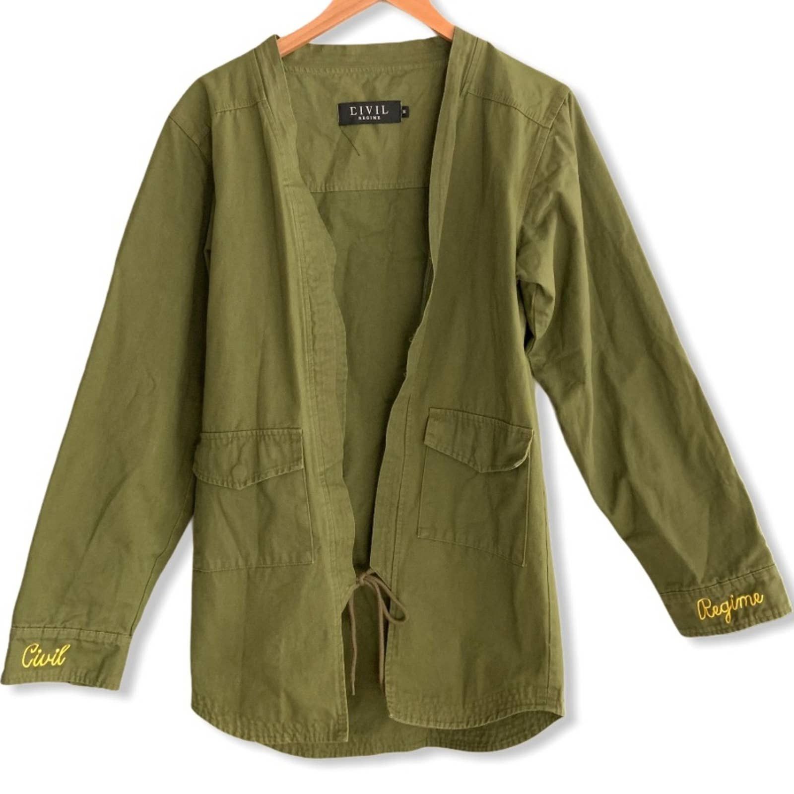 Civil Regime Civil Regime Wade Military Jacket Green Medium | Grailed