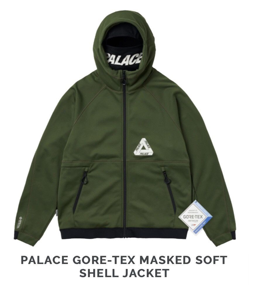 Palace PALACE GORE-TEX MASKED SOFT SHELL JACKET | Grailed