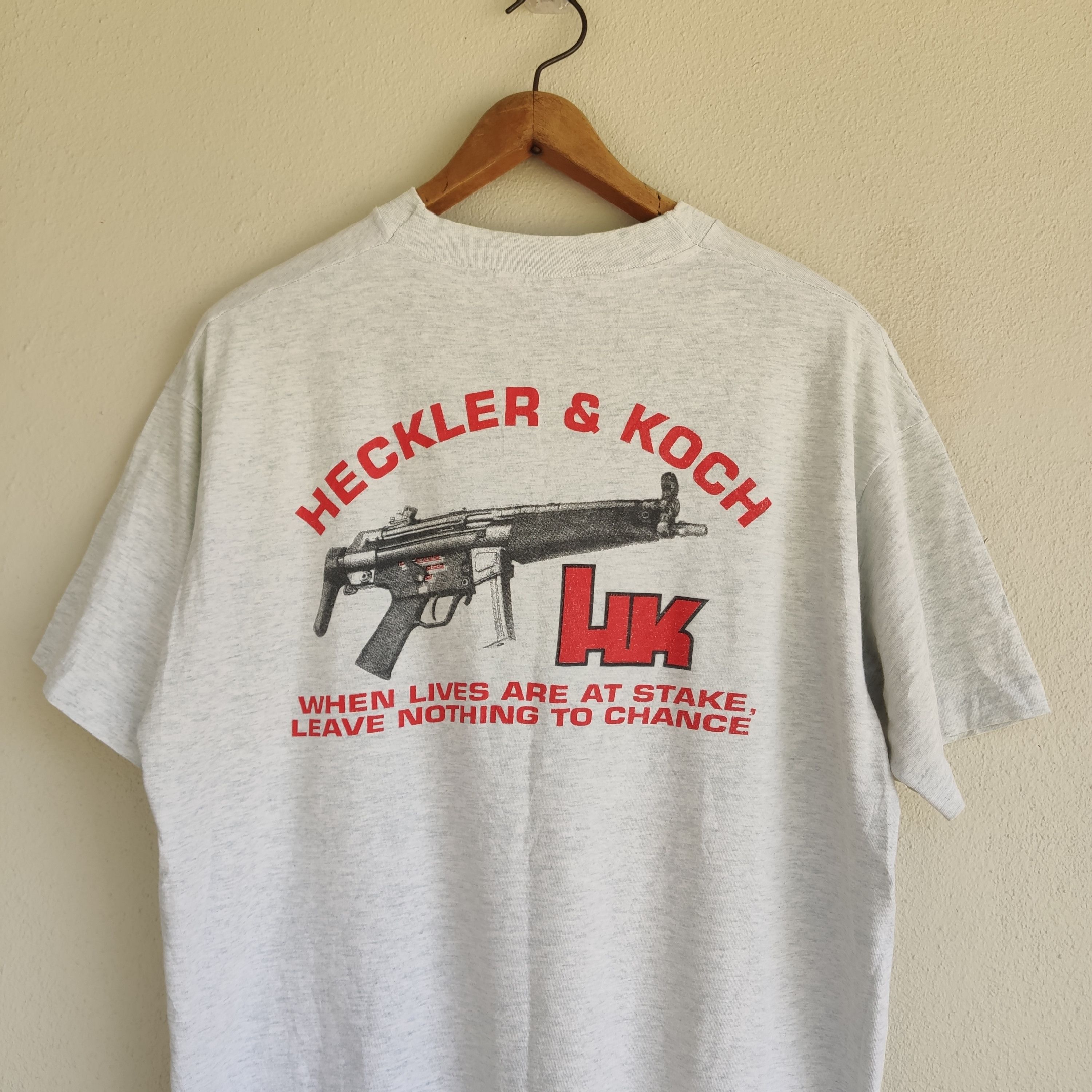 Fruit Of The Loom × Vintage VINTAGE 90S HECKLER AND KOCH T SHIRT BY ...