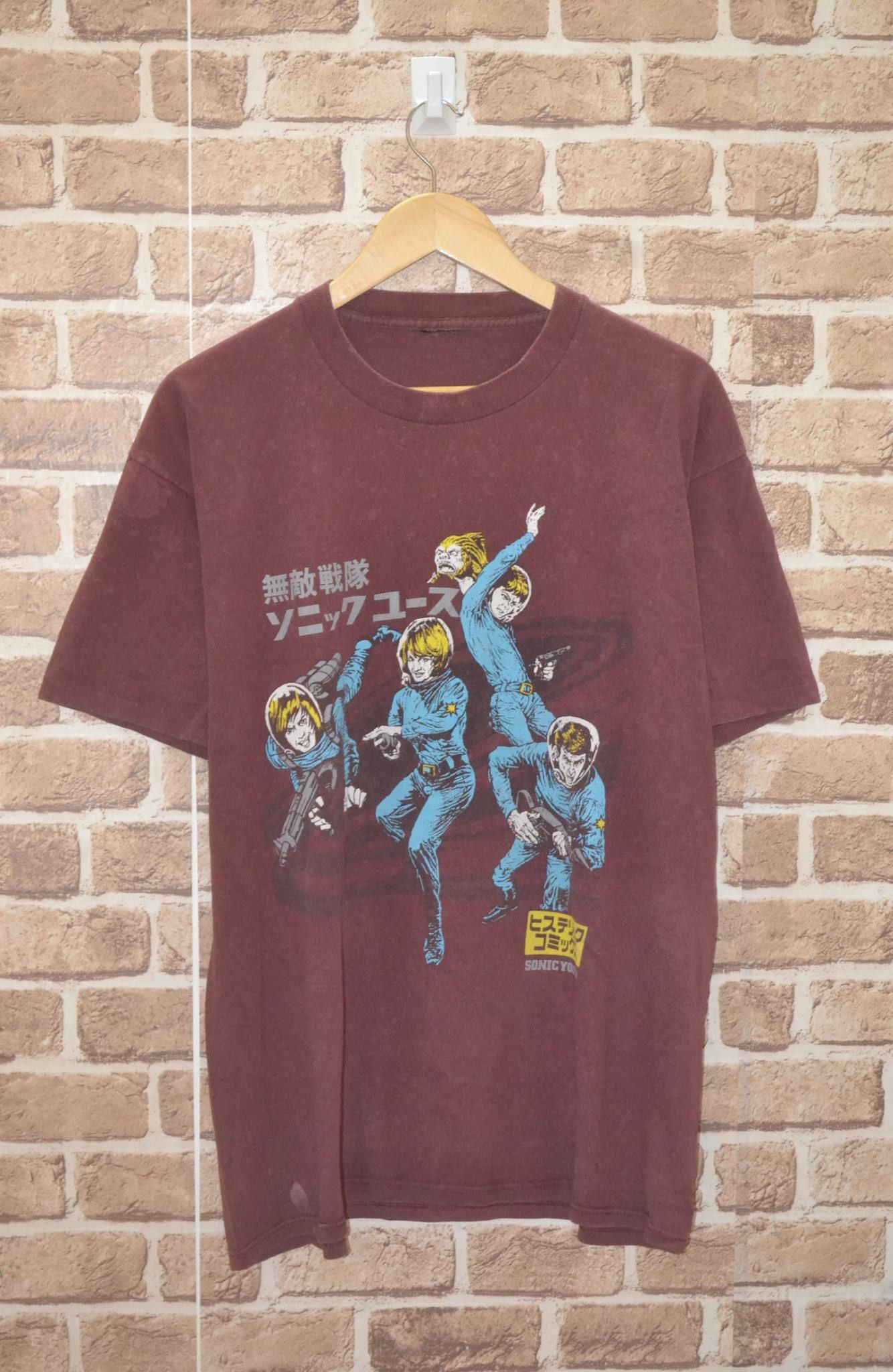 Rock T Shirt Vintage 90s Sonic Youth Astronaut Japan tour promo shirt ...