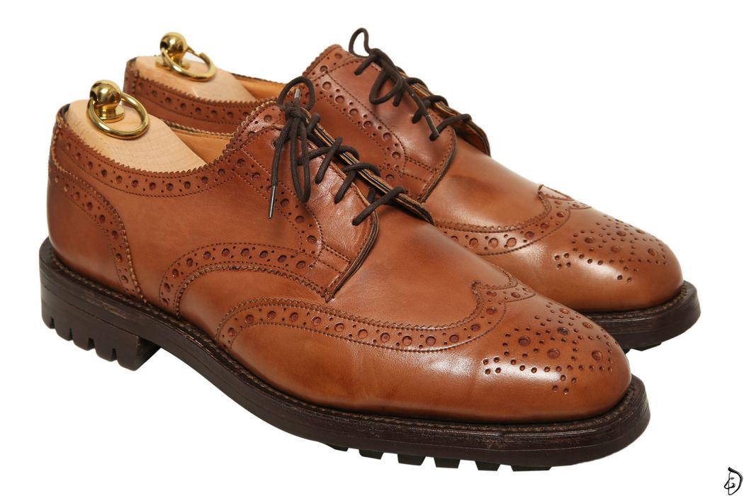 Trickers 580$ Tricker's Shoes Handmade Leather Brown Luxury | Grailed