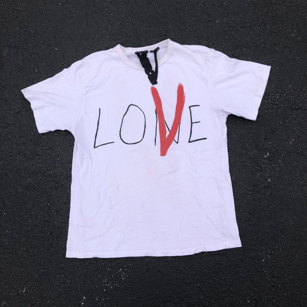 Hype × Streetwear × Vlone Vlone Loner/Lover Tee | Grailed