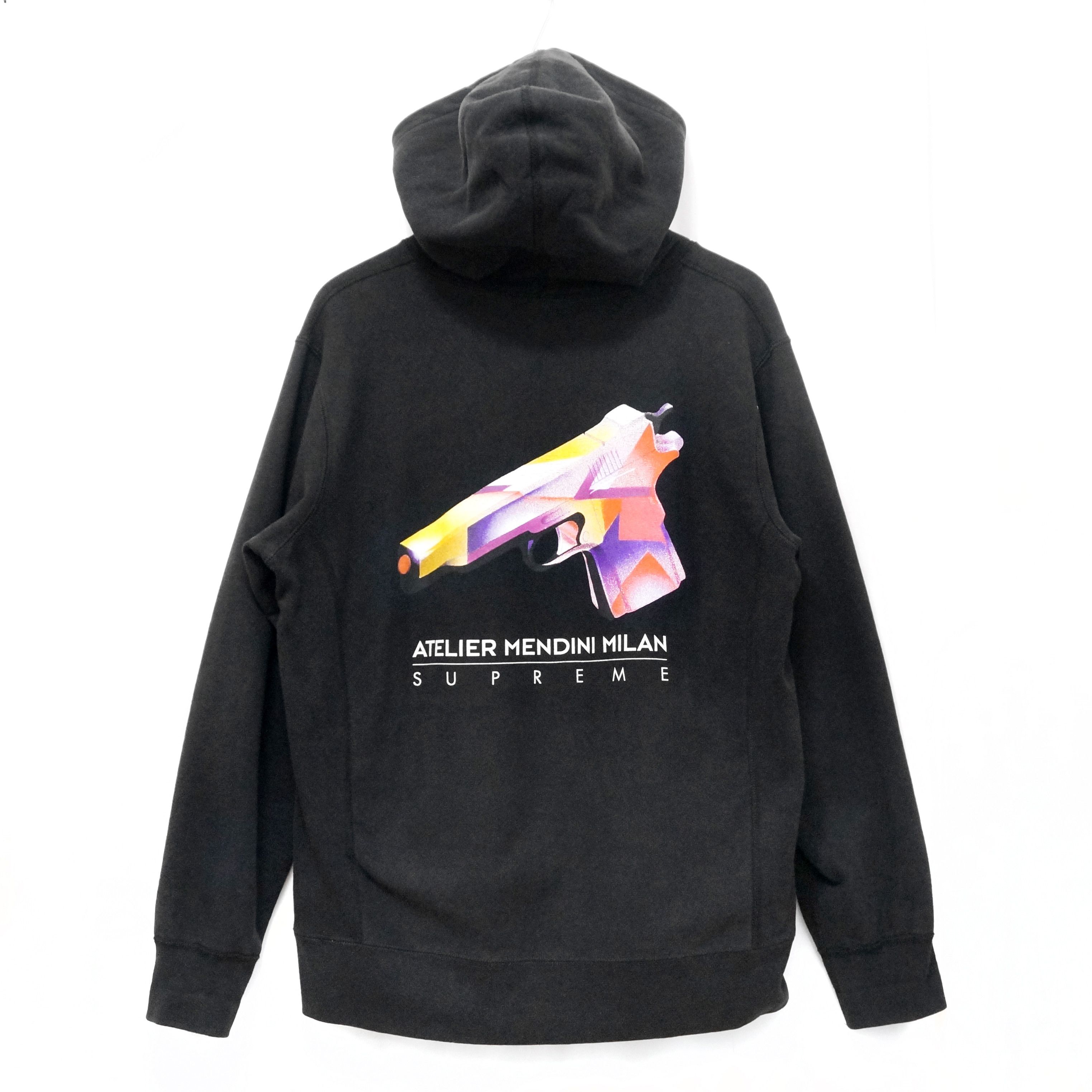 Supreme SS16 ATELIER MENDINI MILAN PISTOL HOODIE | Grailed
