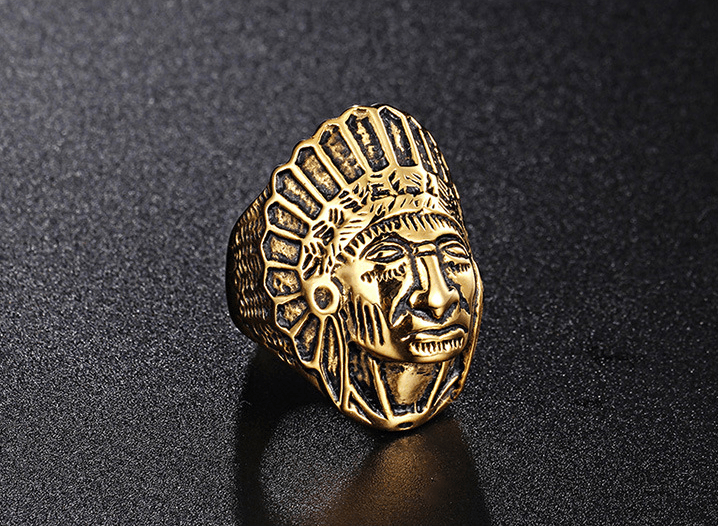 Vintage Punk Indian style rings | Grailed