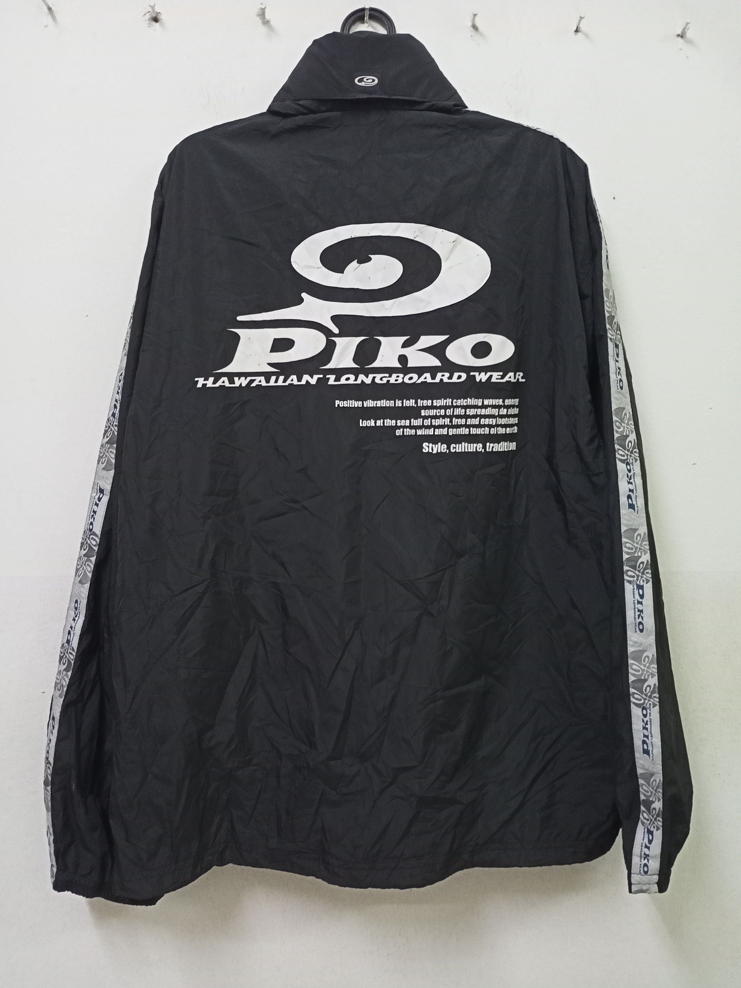 Windbreaker Piko hawaiian longboard wear windbreaker jacket | Grailed