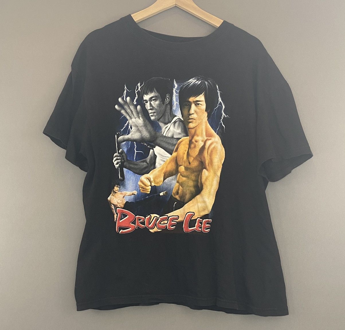 Movie × Rap Tees × Vintage Bruce Lee rap tee bootleg | Grailed