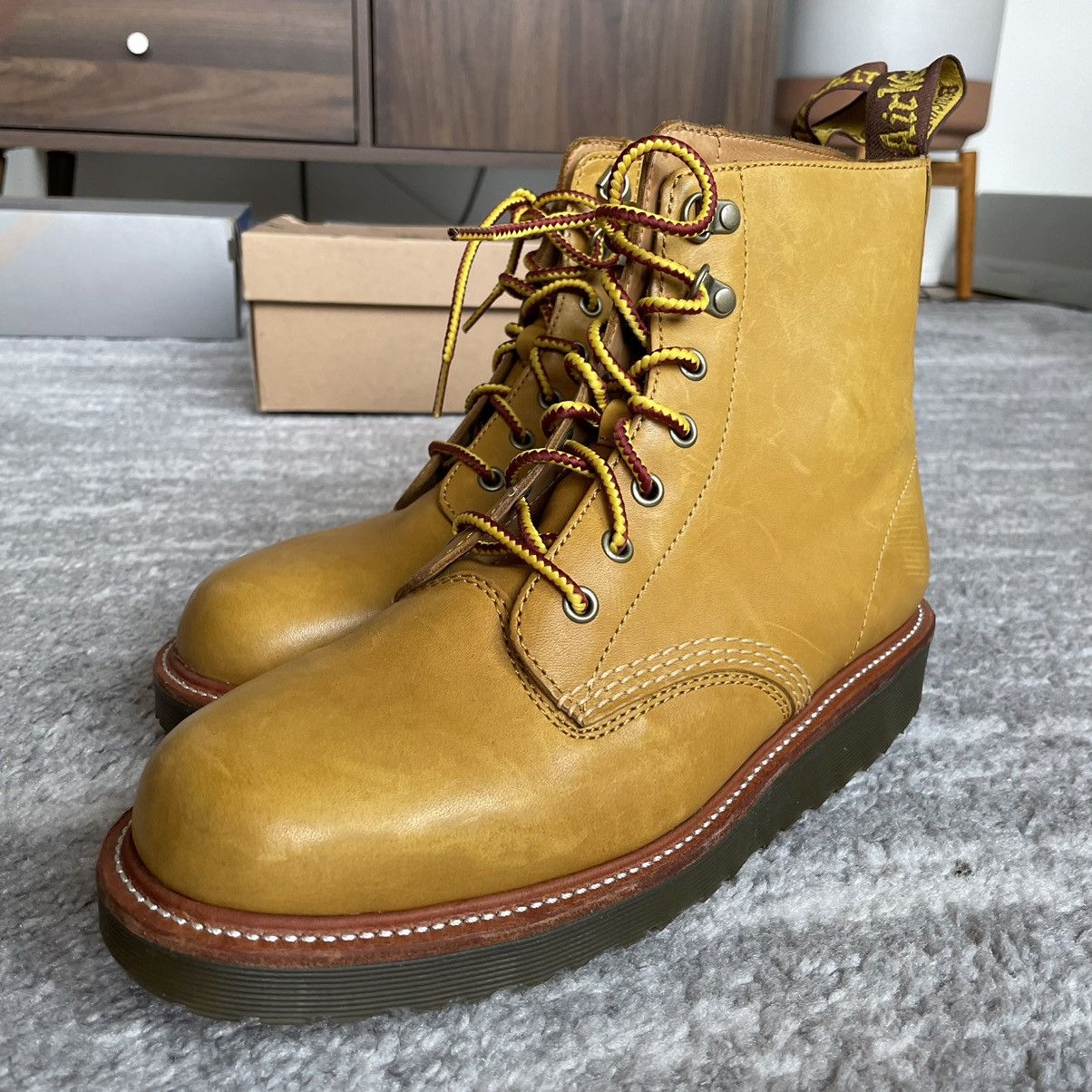 Dr. Martens Dr. Martens Teagan Boots Yellowstone 10 | Grailed