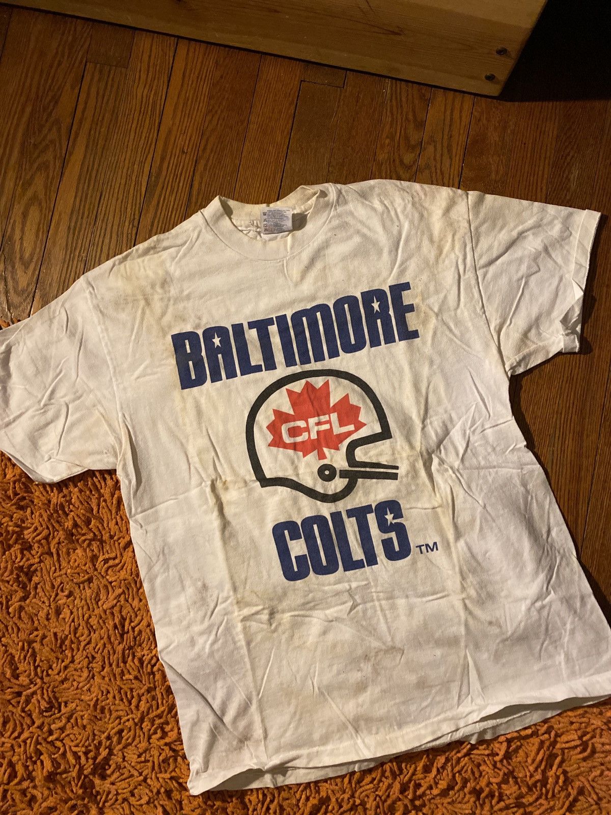 Vintage Rare Vintage Baltimore Colts Football Shirt 1980s | Grailed