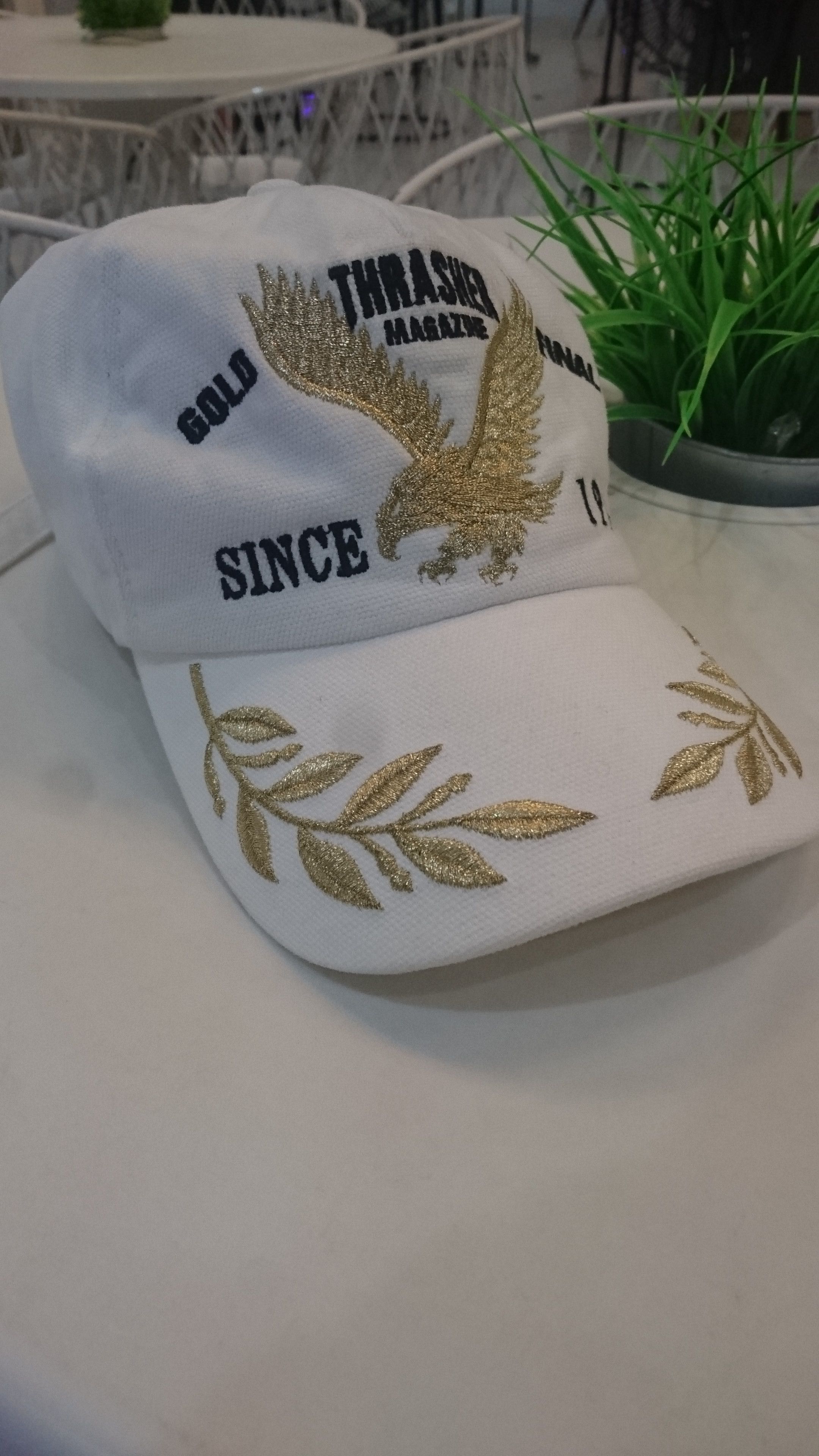 Thrasher Vintage rare thrasher gold final since 1984 | Grailed