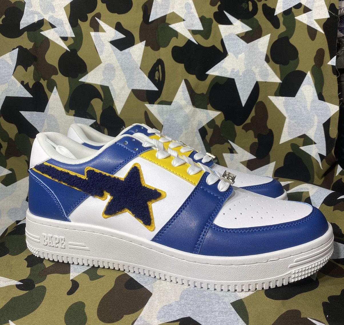 Bape 2020 Bapesta low | Grailed