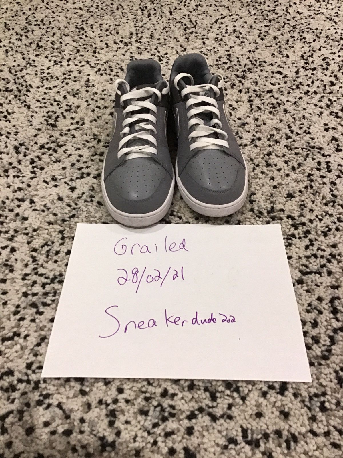 Nike Nike Backboard 2 Low Grey | Grailed