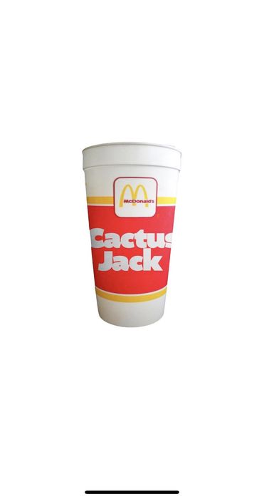 Travis Scott Travis Scott x McDonald’s Cactus Jack Plastic Cup (10 pack ...