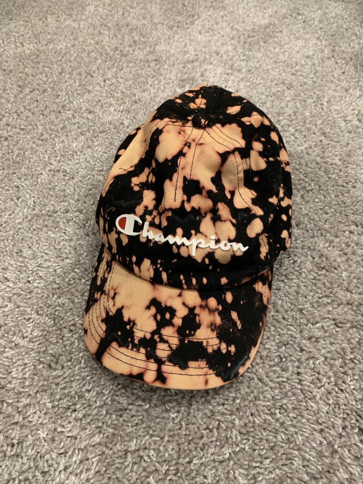 Champion Vintage Custom Champion Bleach Hat | Grailed