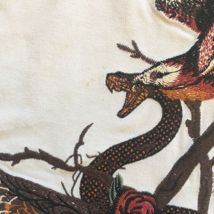 Akoo Akoo Birds Of Paradise Embroidered Polo Shirt | Grailed