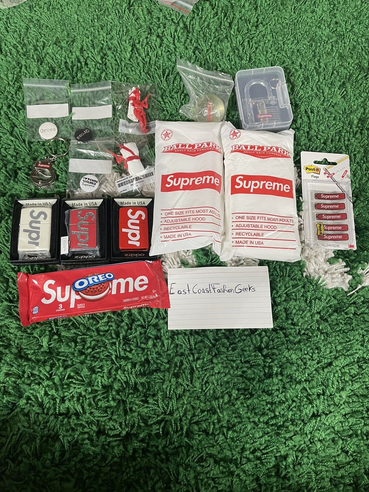 Supreme Supreme items and stickers bundle | Grailed