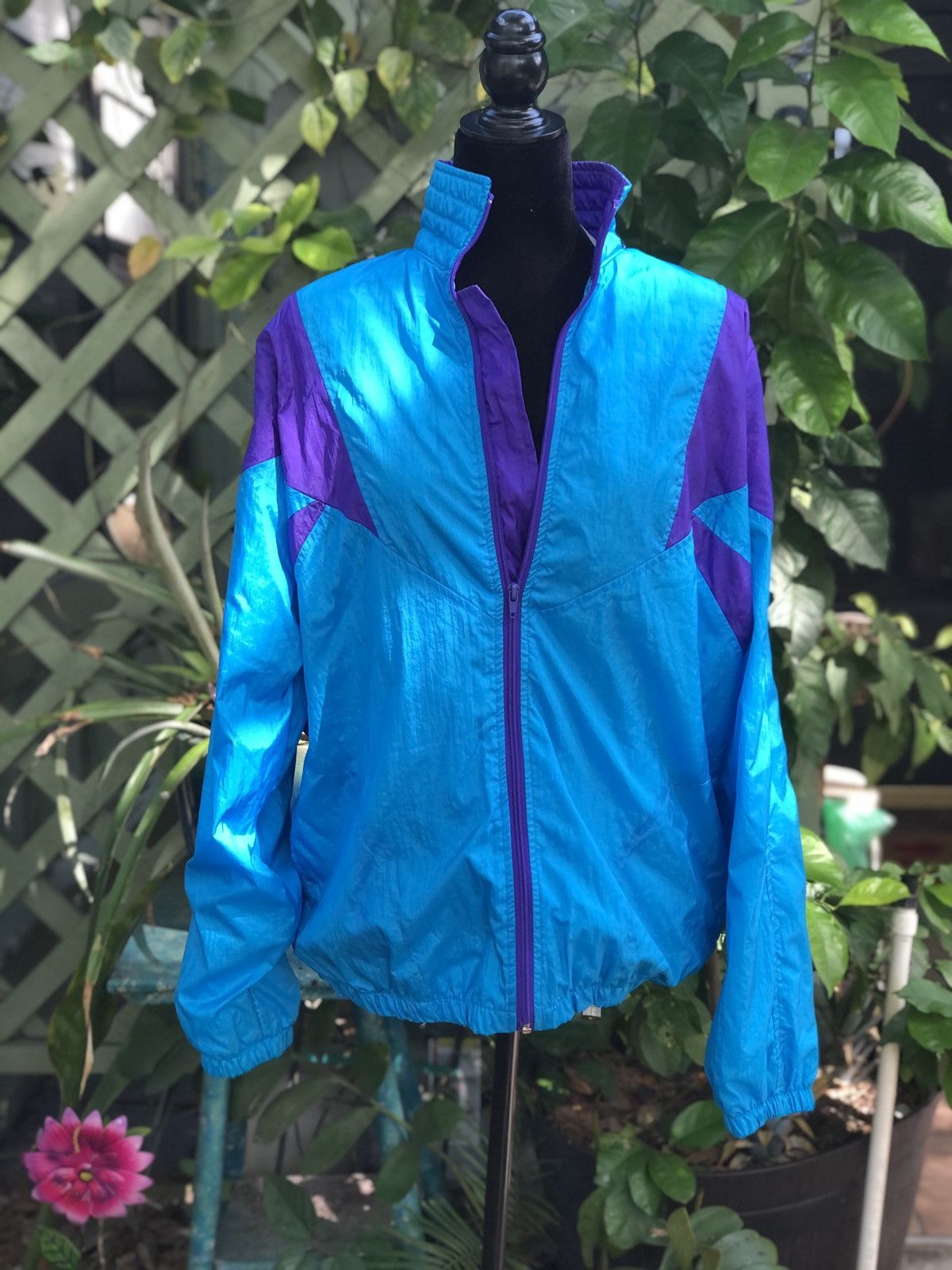 Bicycle × Throwback × Vintage NASHBAR : 90’s warm up track track purple ...