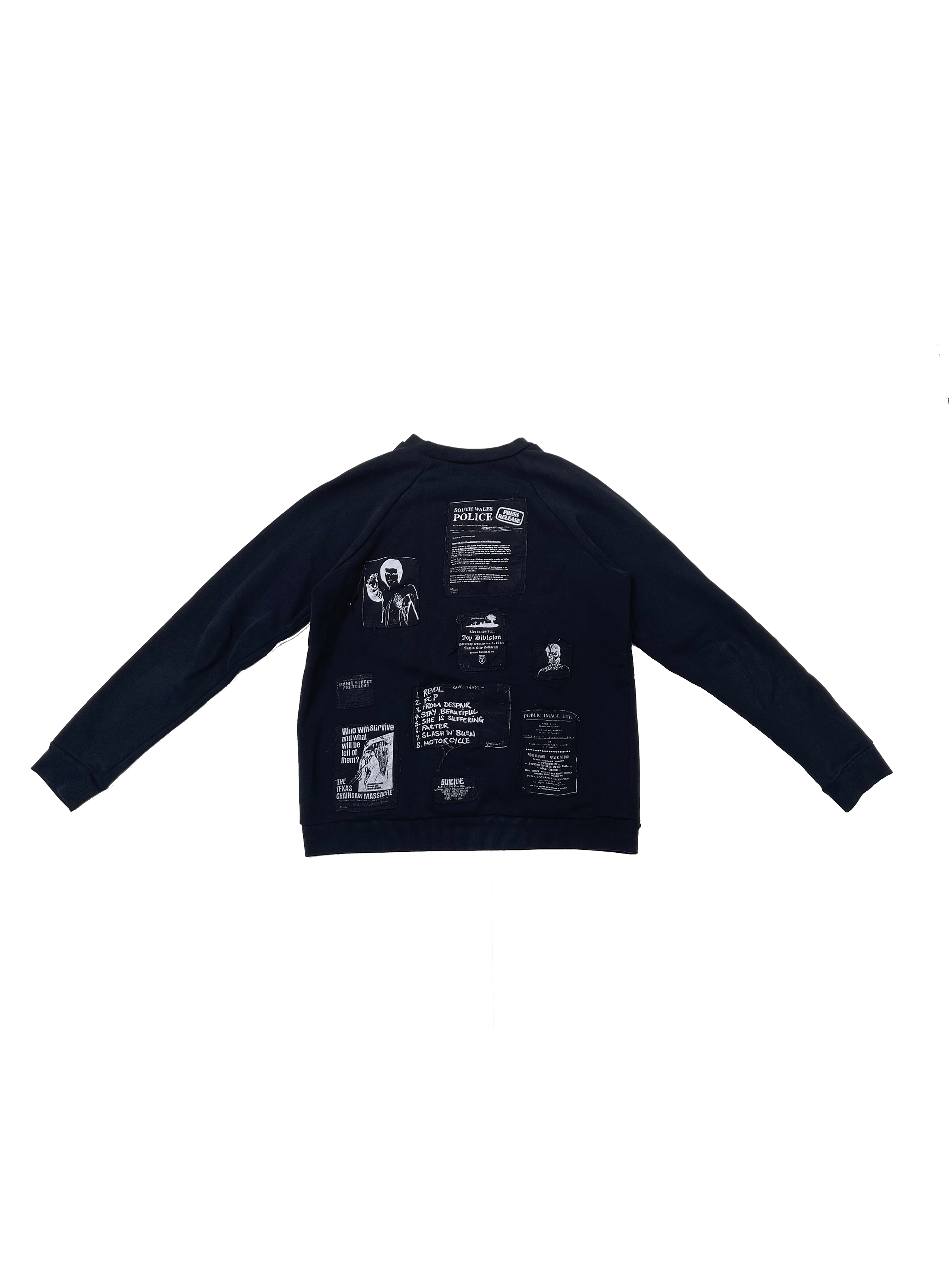 Raf Simons Raf Simons AW01-02 Everything “Riot Riot Riot” Sweatshirt ...