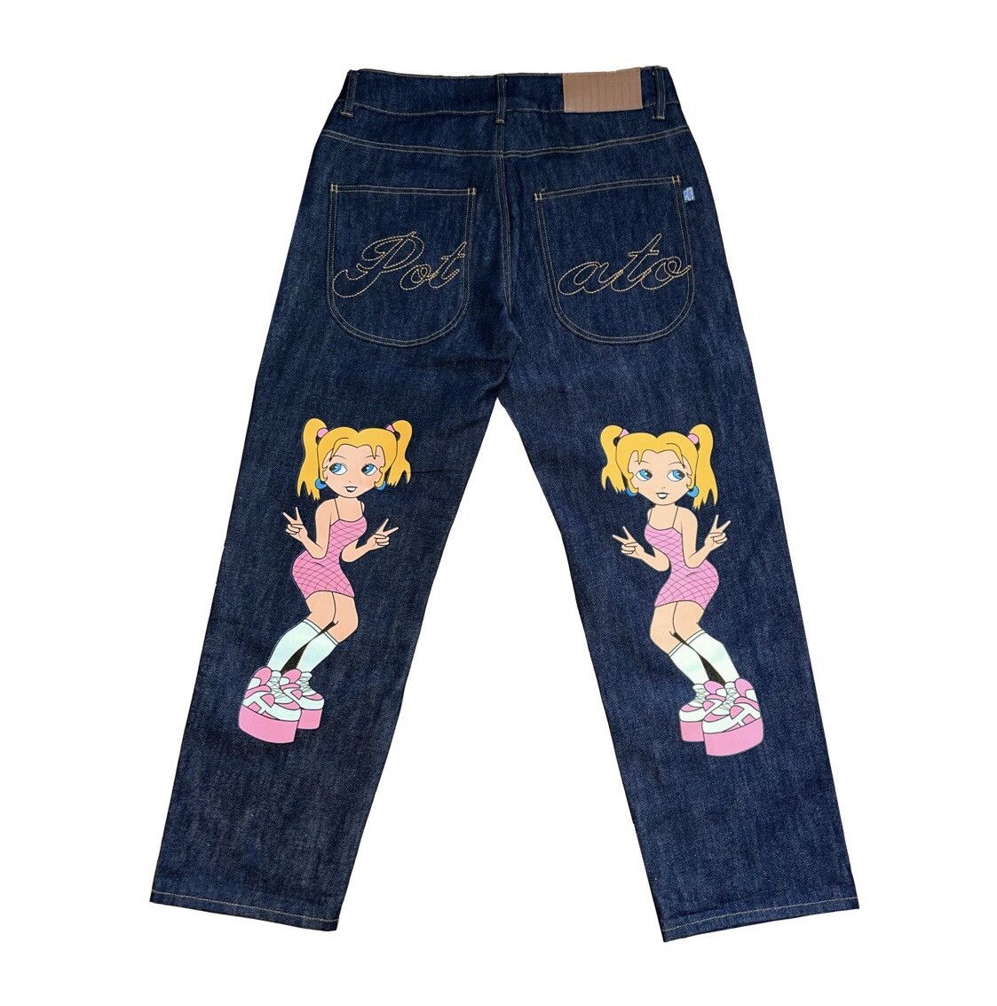 Imran Potato Imran Potato Anime Jeans | Grailed
