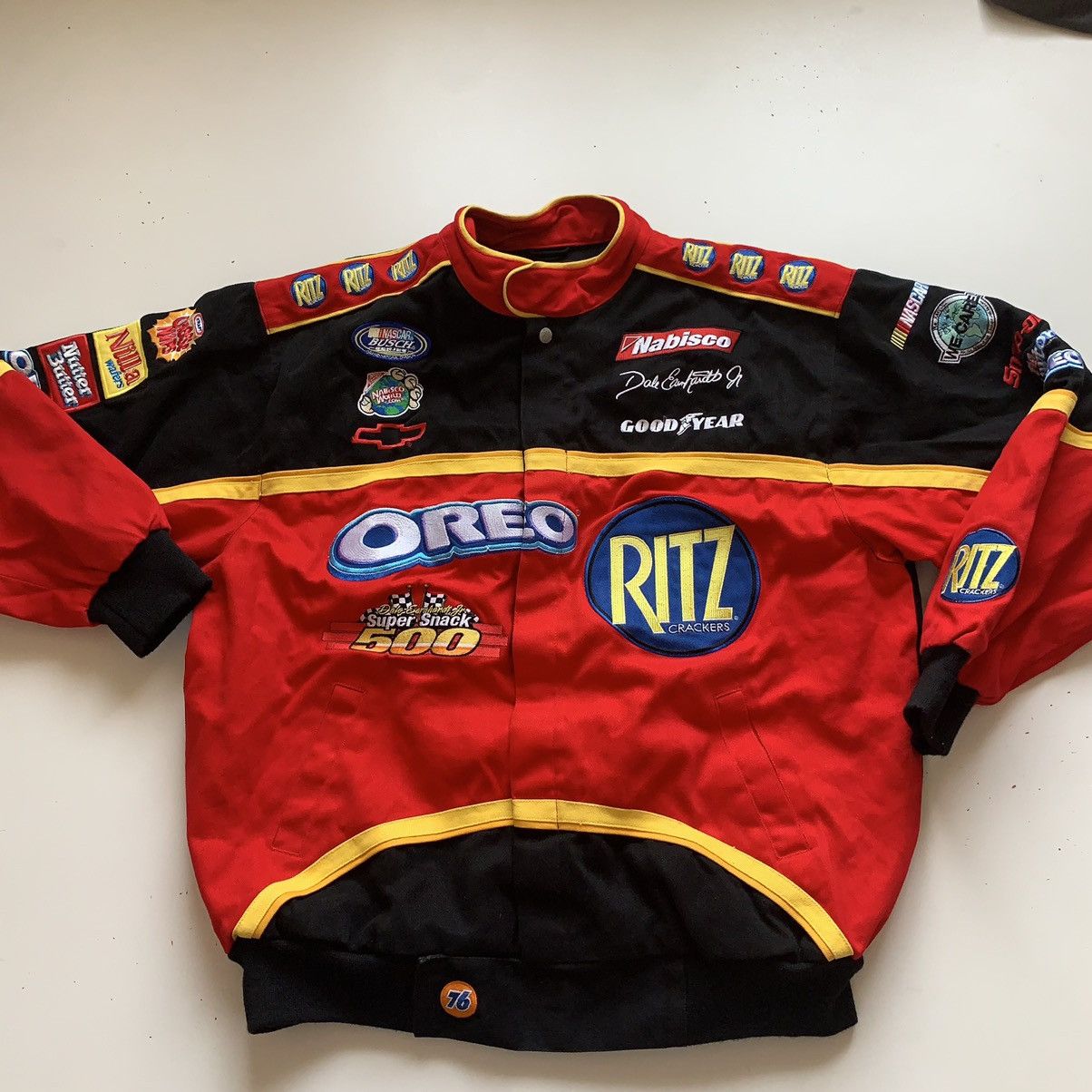 Jeff Hamilton × NASCAR × Vintage Vintage 90s Oreo RITZ nascar jacket ...