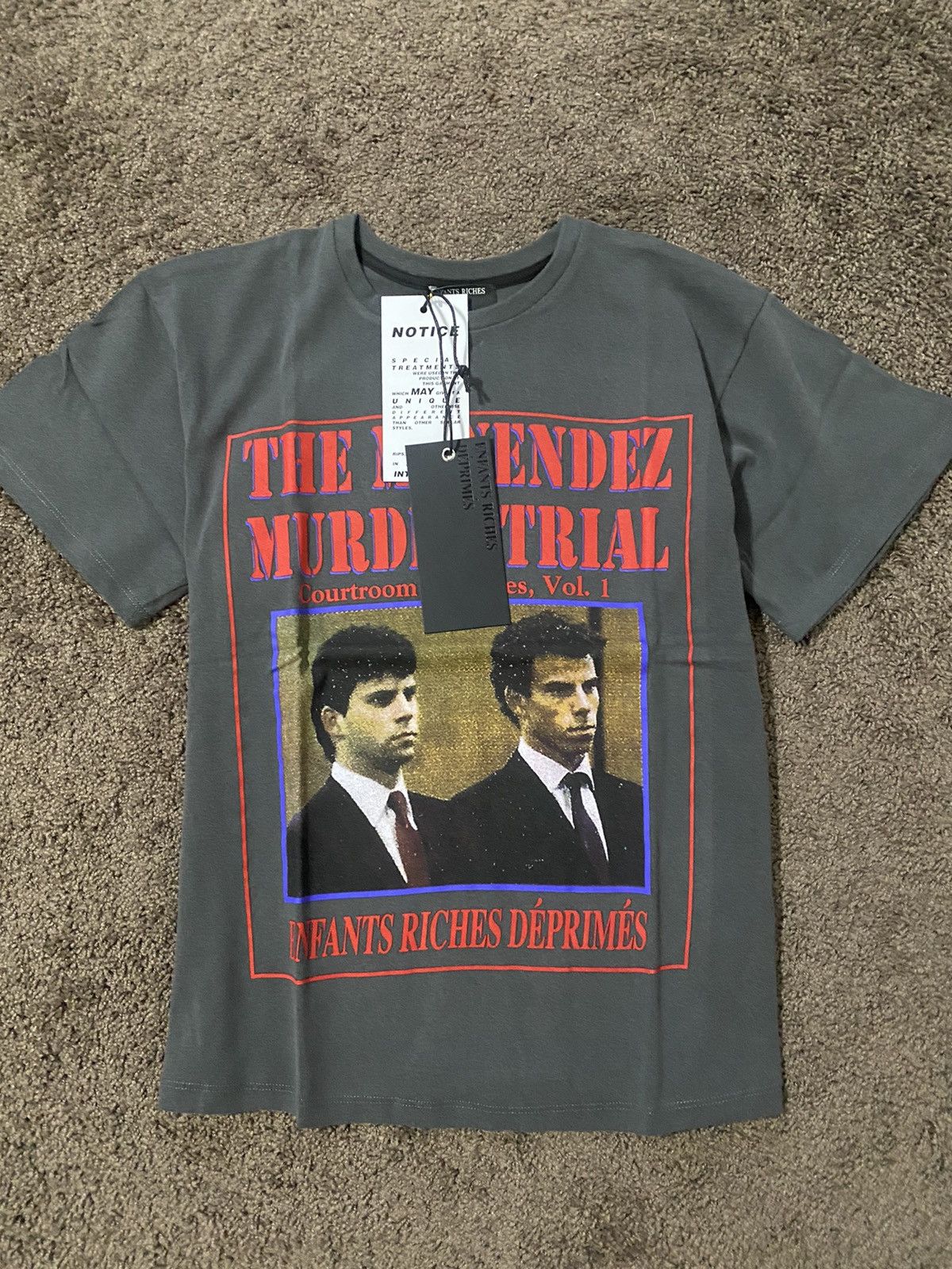 Enfants Riches Deprimes Brand new ERD menendes murder trial tshirt ...