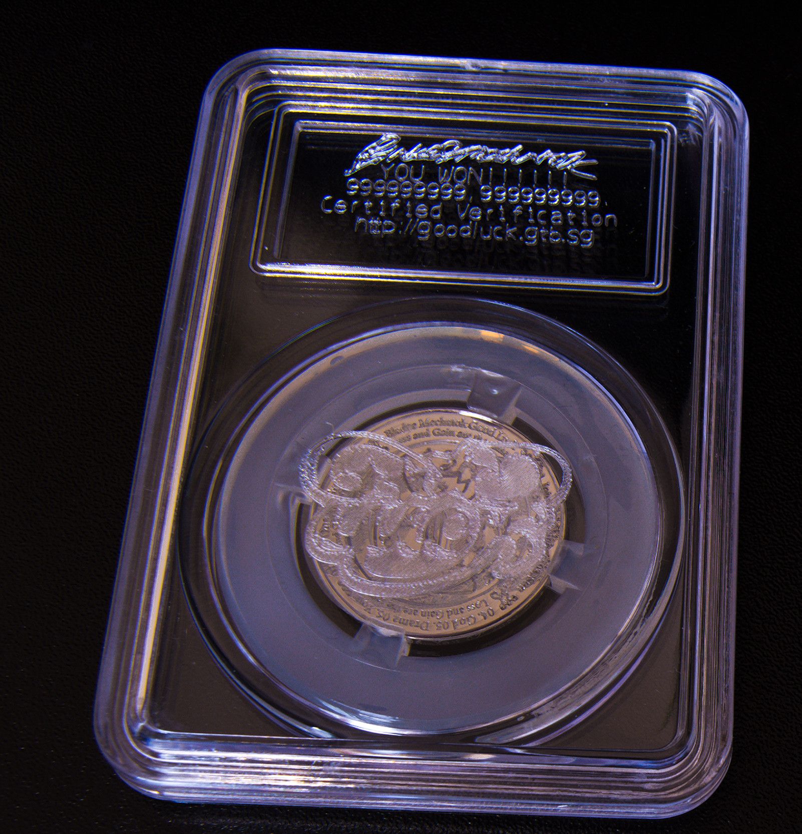 Drain Gang Bladee & Mechatok Good Luck Coin | Grailed