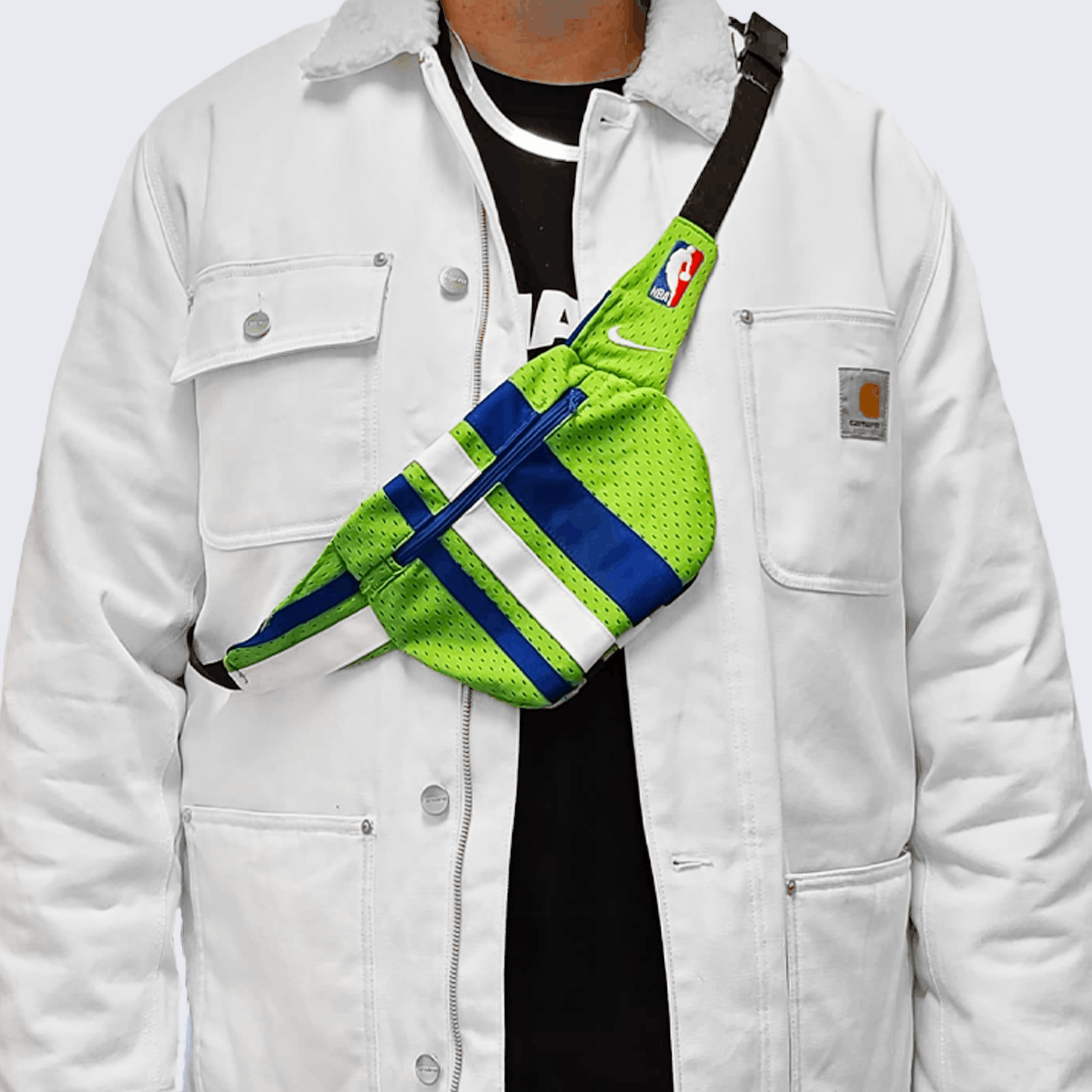 Nike Atlanta Hawks Reworked Nike Cross Body Bag | Grailed