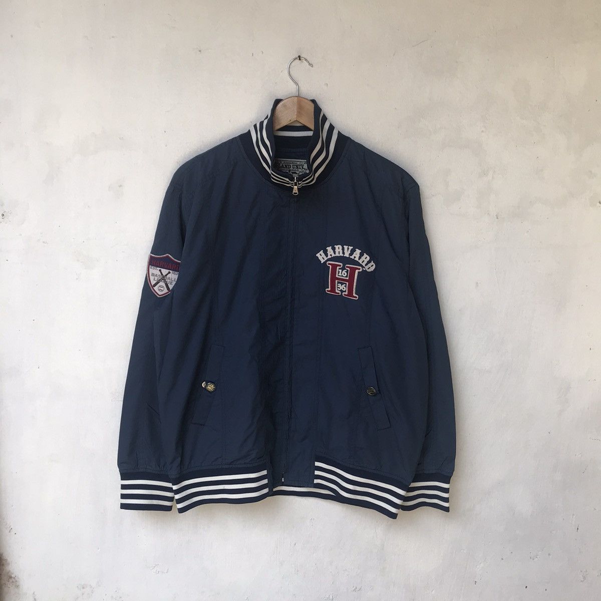 Harvard × Varsity Jacket × Vintage Harvard Baseball Jacket | Grailed