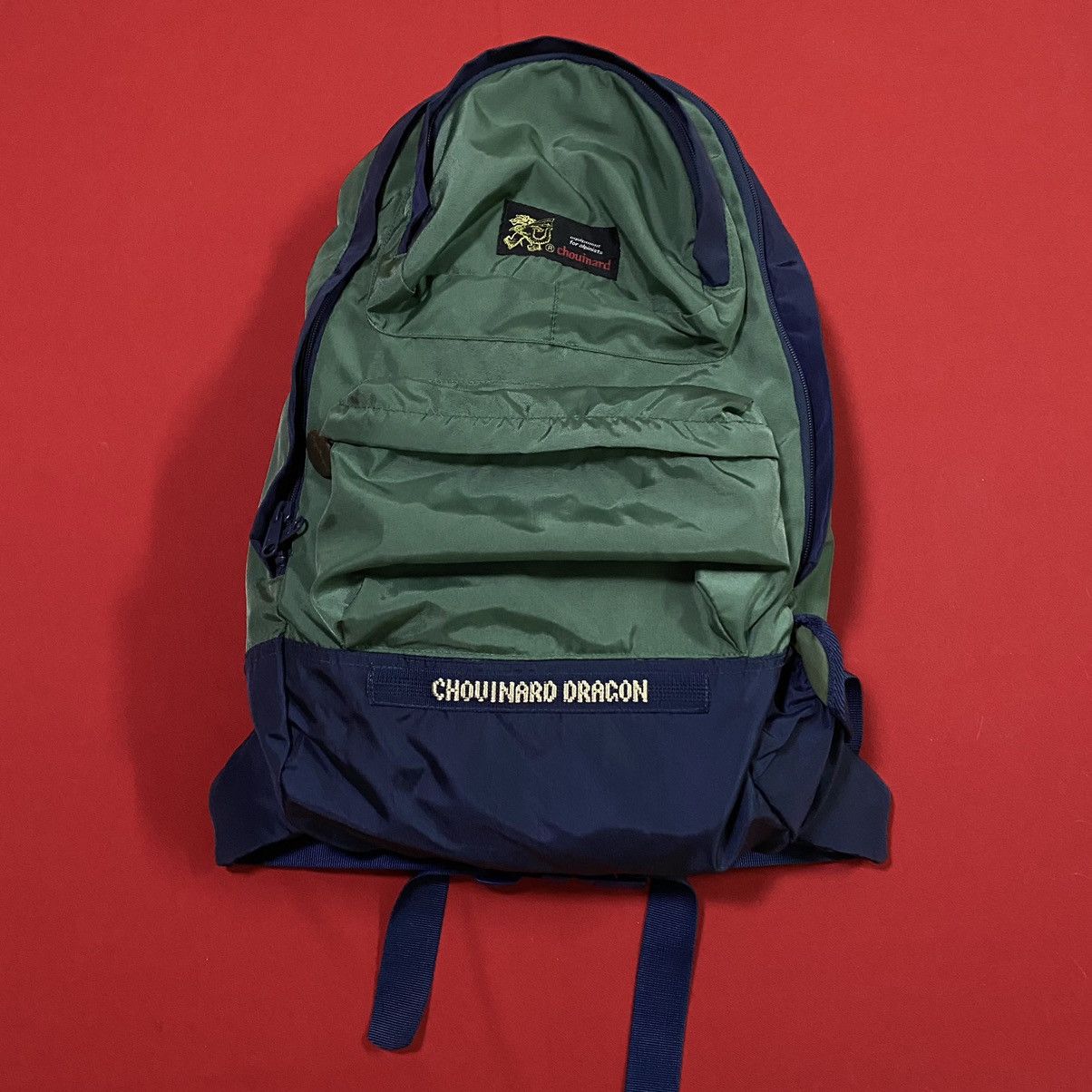 Patagonia × Vintage Vintage 80s RARE Chouinard Dragon 2Tone Backpack ...