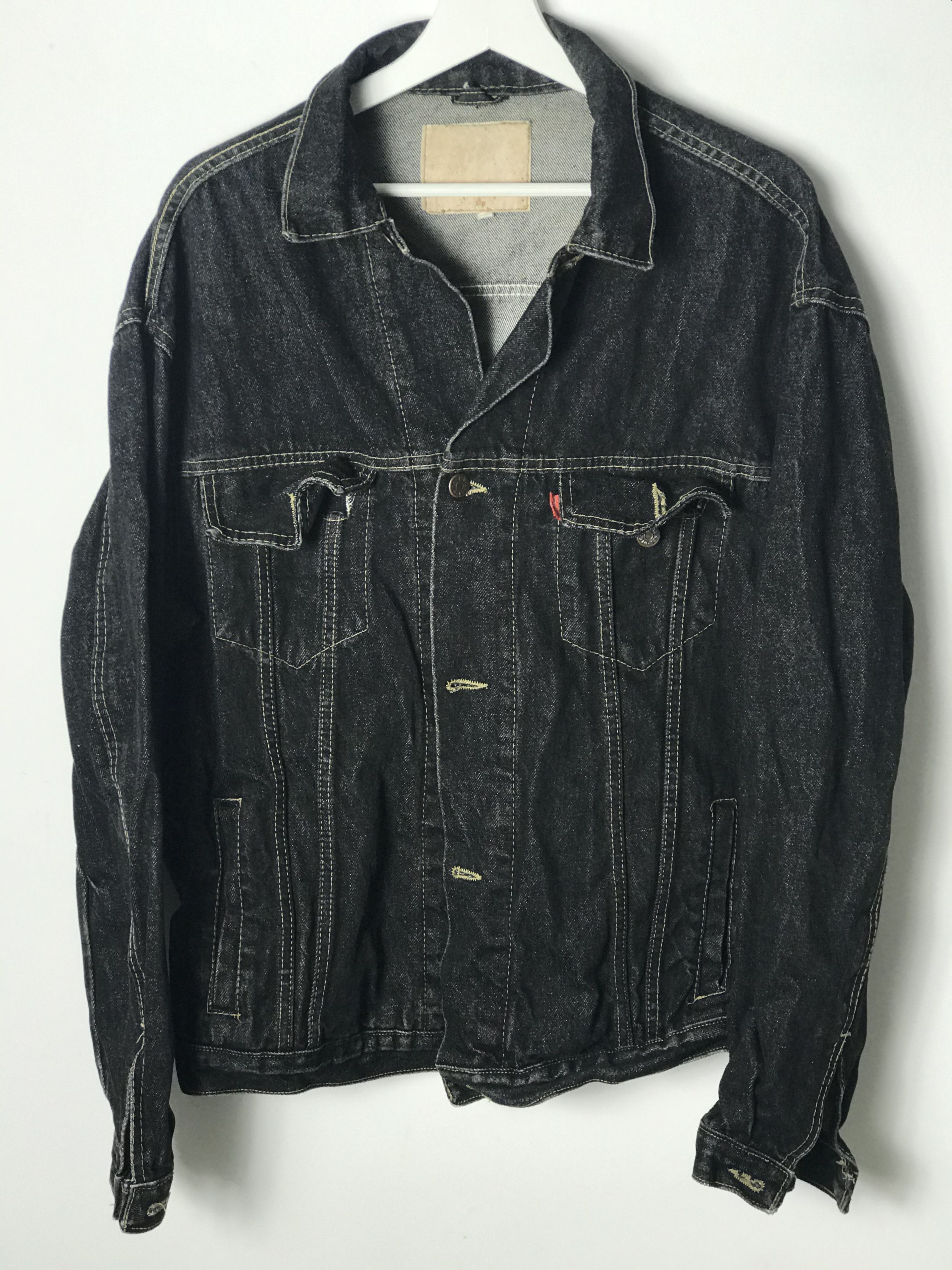 Diesel Diesel vintage denim jacket black washed | Grailed