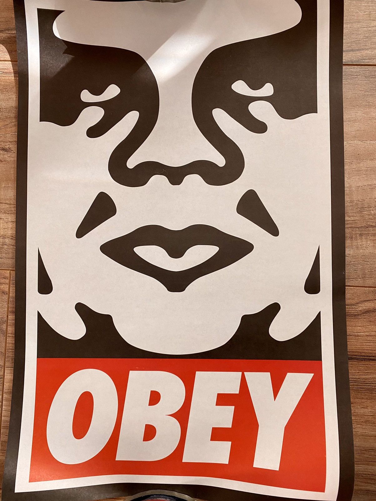 Obey × Vintage Vintage Shepard Fairey Obey Art Print | Grailed