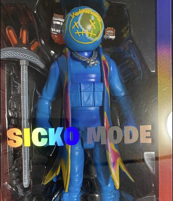 Travis Scott TRAVIS SCOTT CACTUS JACK FORTNITE 12” ACTION FIGURE DUO ...