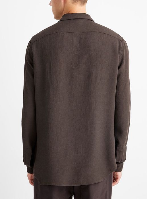 Rick Owens RICK OWENS FW20 PERFORMA Office Textured Shirt | Grailed