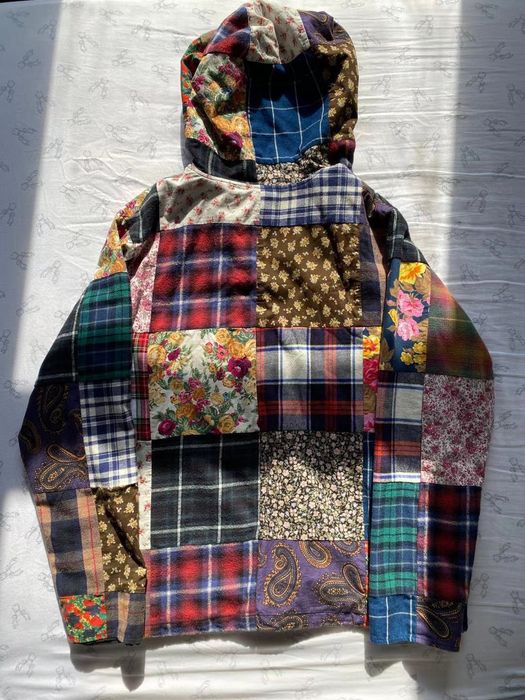 Supreme Patchwork Anorak | Grailed