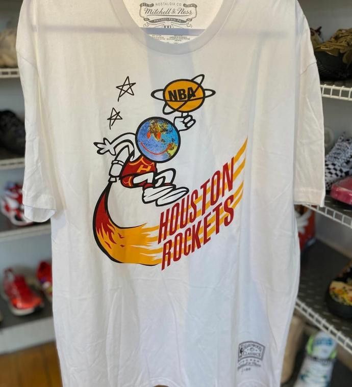 Travis Scott Travis Scott x BR x Mitchell & Ness Rockets | Grailed