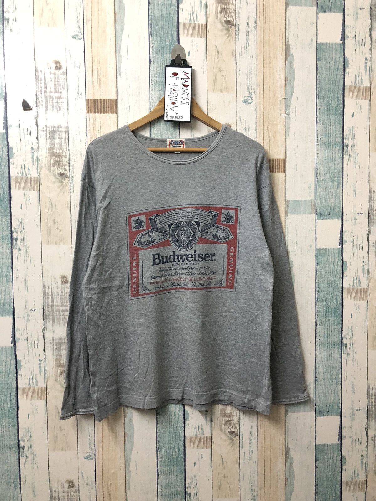 Budweiser × Vintage Vintage budweiser Japan made | Grailed