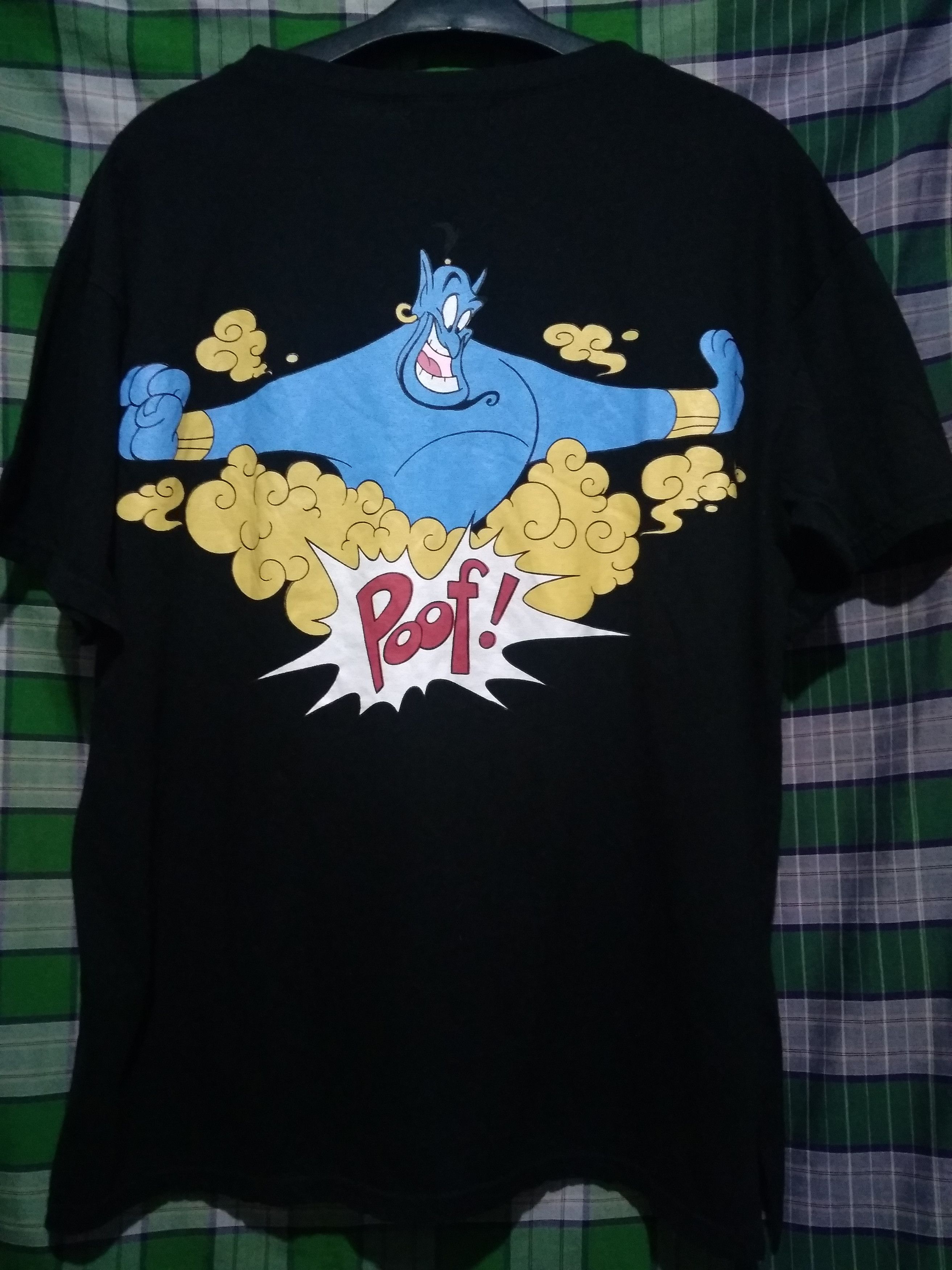Cartoon Network × Disney Aladdin's Genie poof! Rare Disney t shirt ...