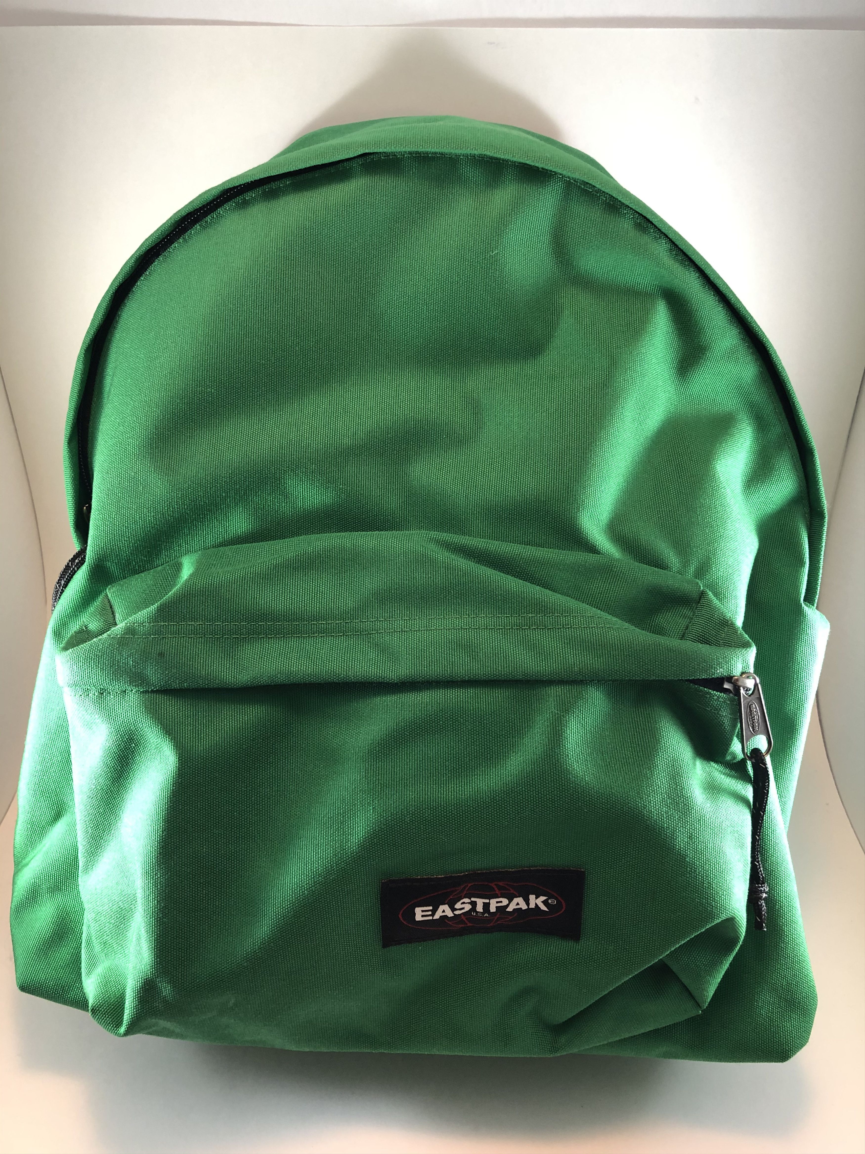 Eastpak Eastpak EK62047S Padded Pak’r Parrot Green Canvas Backpack ...