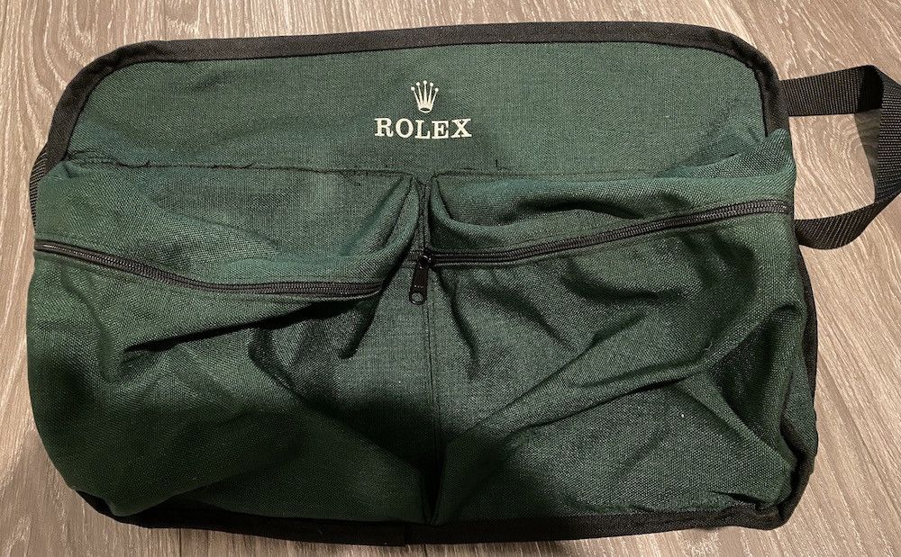 Rolex Rare Vintage Rolex Sports Duffle Bag/Green | Grailed